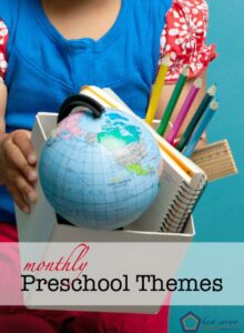 Monthly Preschool Themes