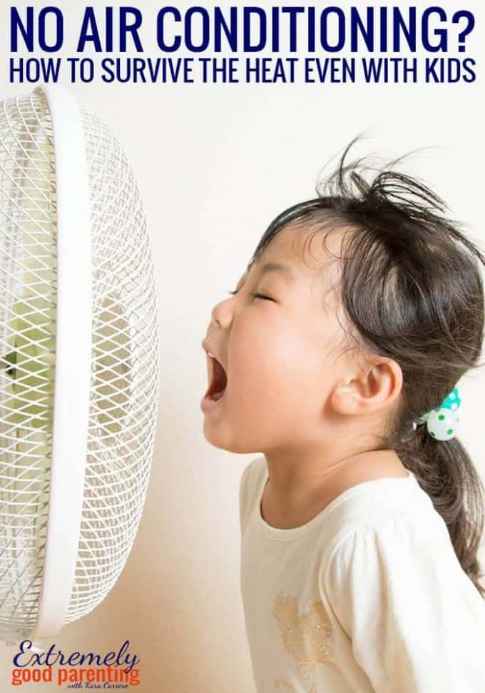 How to survive sweltering heat as a family without air conditioning