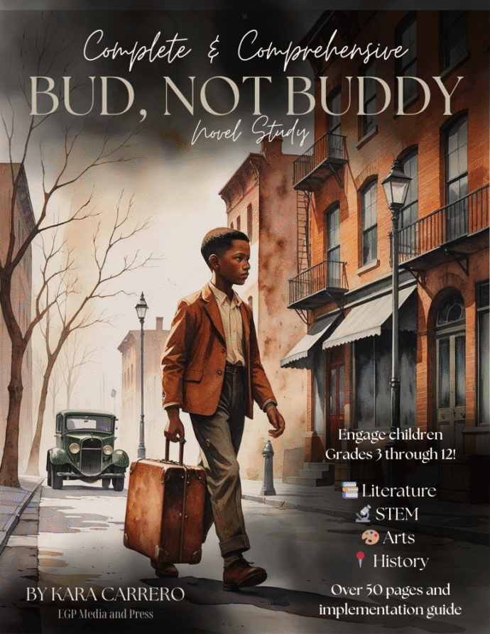 Bud, Not Buddy Ultimate Novel Study: Complete Guide & Character ...