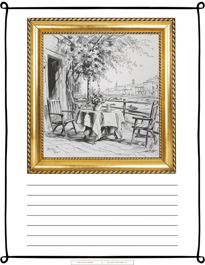 Impressionist History Copy Work: 5 Daily Sentences & Art for Kids