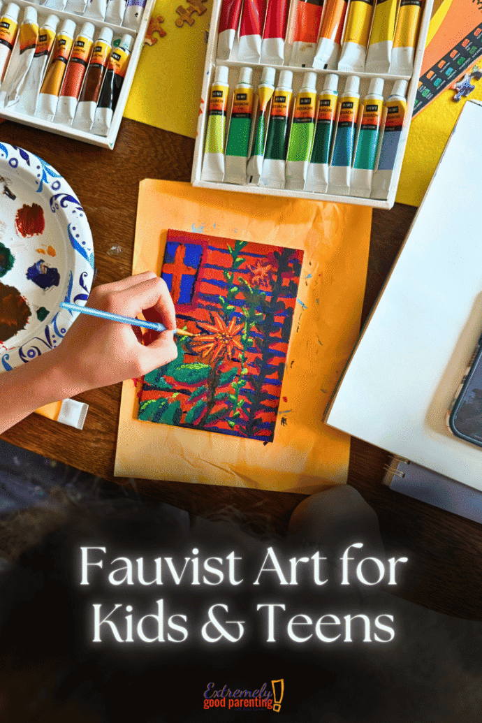 Teaching Fauvism as an Art Movement to Children