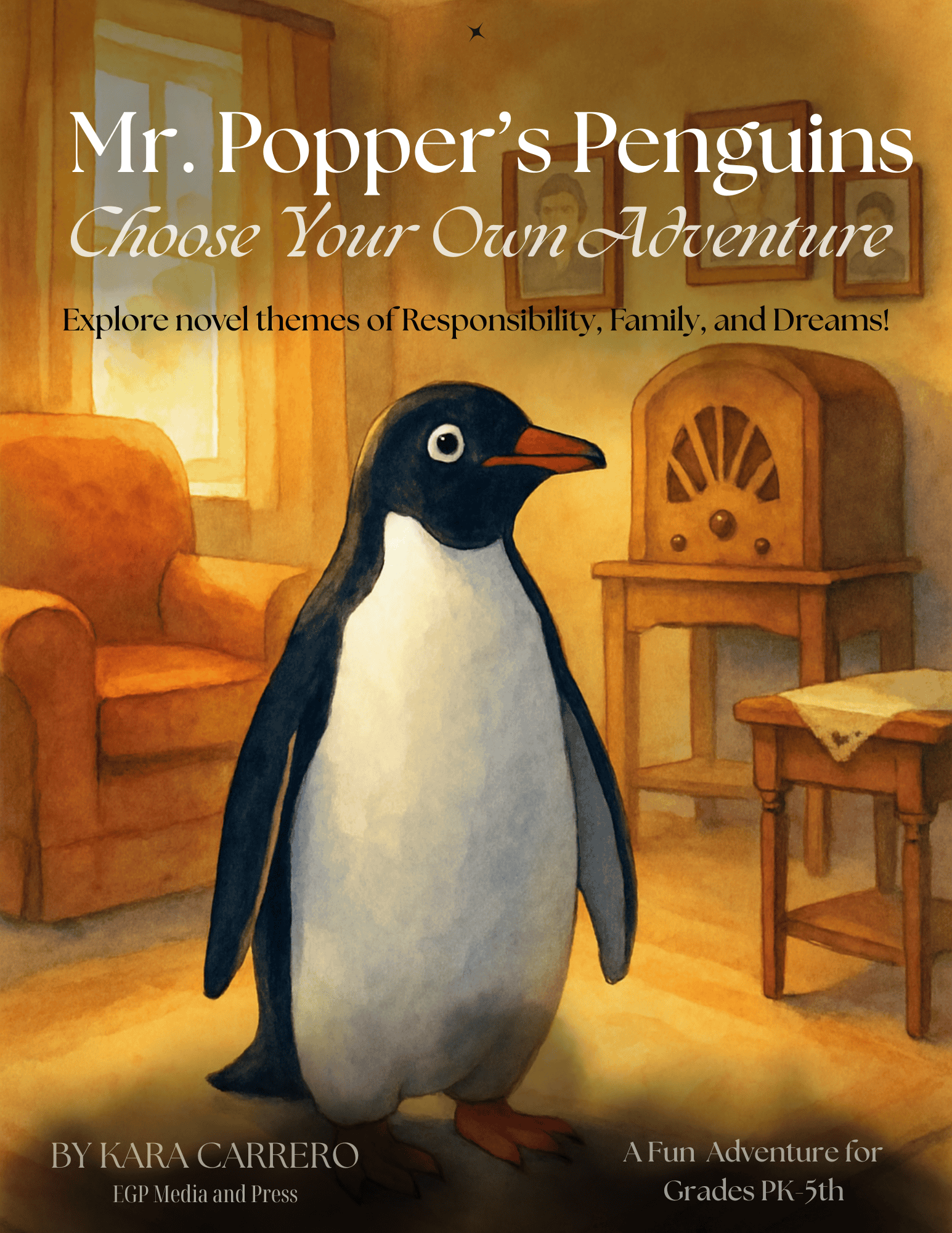 Mr. Popper's Penguins Choose Your Own Adventure to explore Novel Themes!