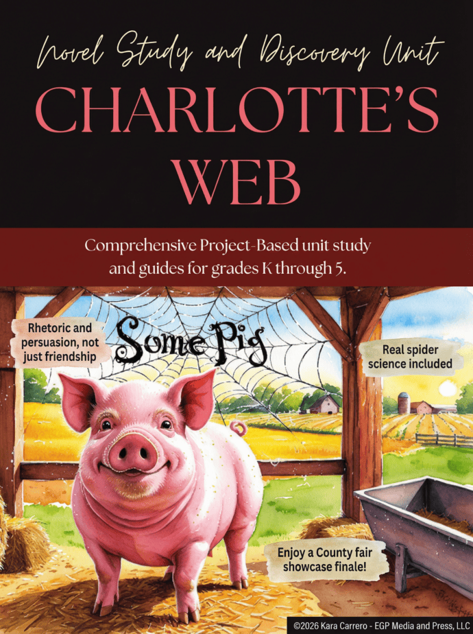 Charlotte's Web Project-Based (PBL) Rhetoric & Spider Science K-5 Novel ...